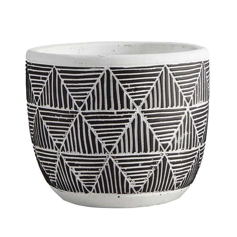 Large Geometry Pot | The Living Room